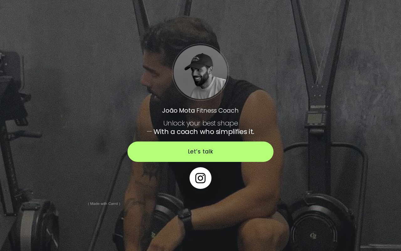 Mota | FITNESS COACH
